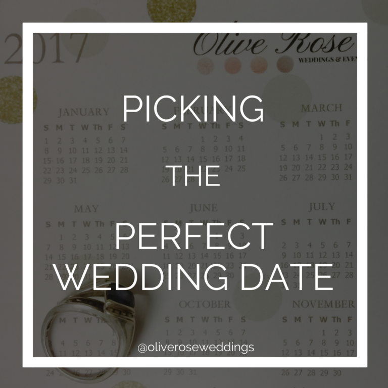 Picking the Perfect Wedding Date - Olive Rose Weddings: Brisbane ...
